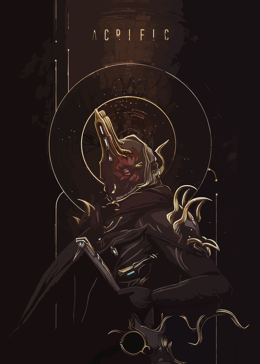 'warframe' Poster, picture, metal print, paint by Pop art studio | Displate