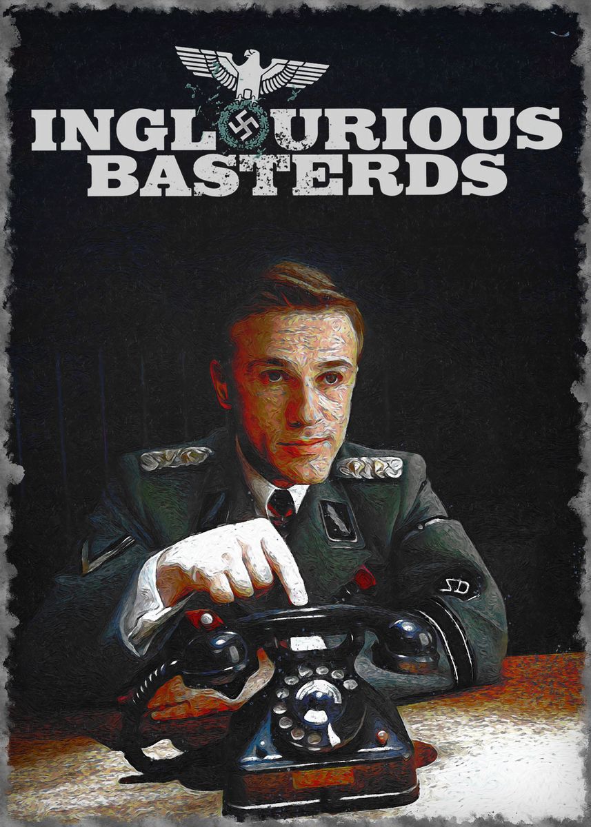 'Inglourious Basterds' Poster, picture, metal print, paint by ...