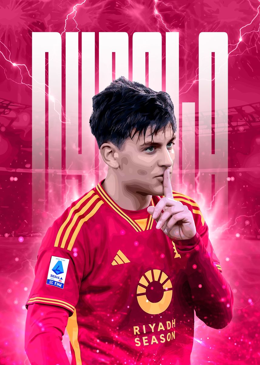 'Paulo Dybala' Poster, picture, metal print, paint by Nocturnal Arts ...