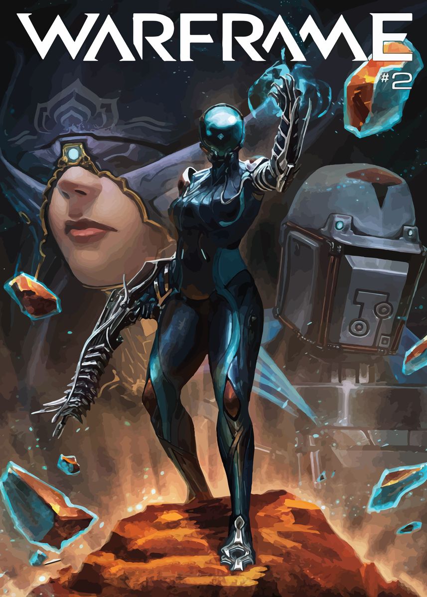 'Warframe' Poster, picture, metal print, paint by ababil asa | Displate