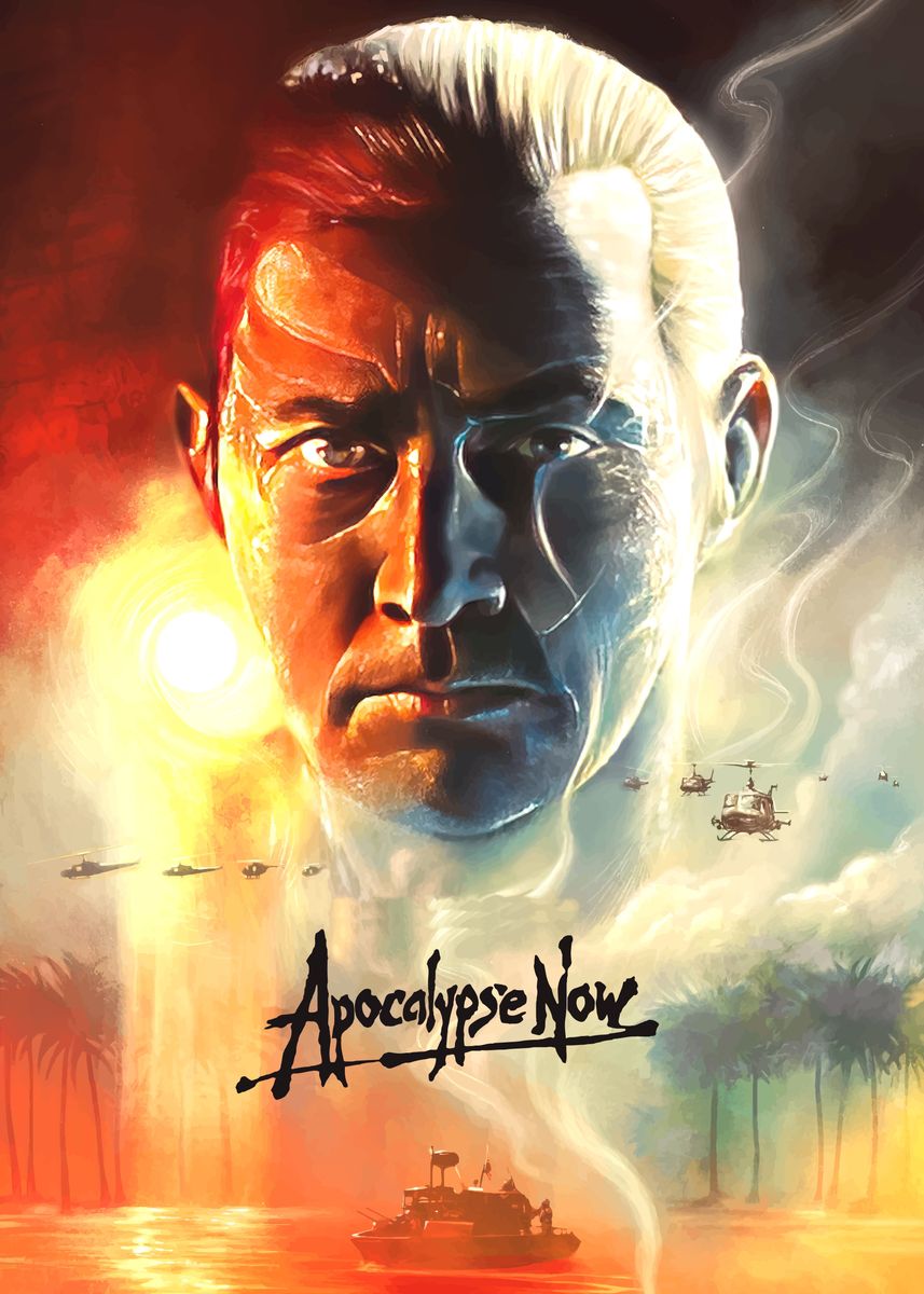 'apocalypse now' Poster, picture, metal print, paint by DolphinsArt ...