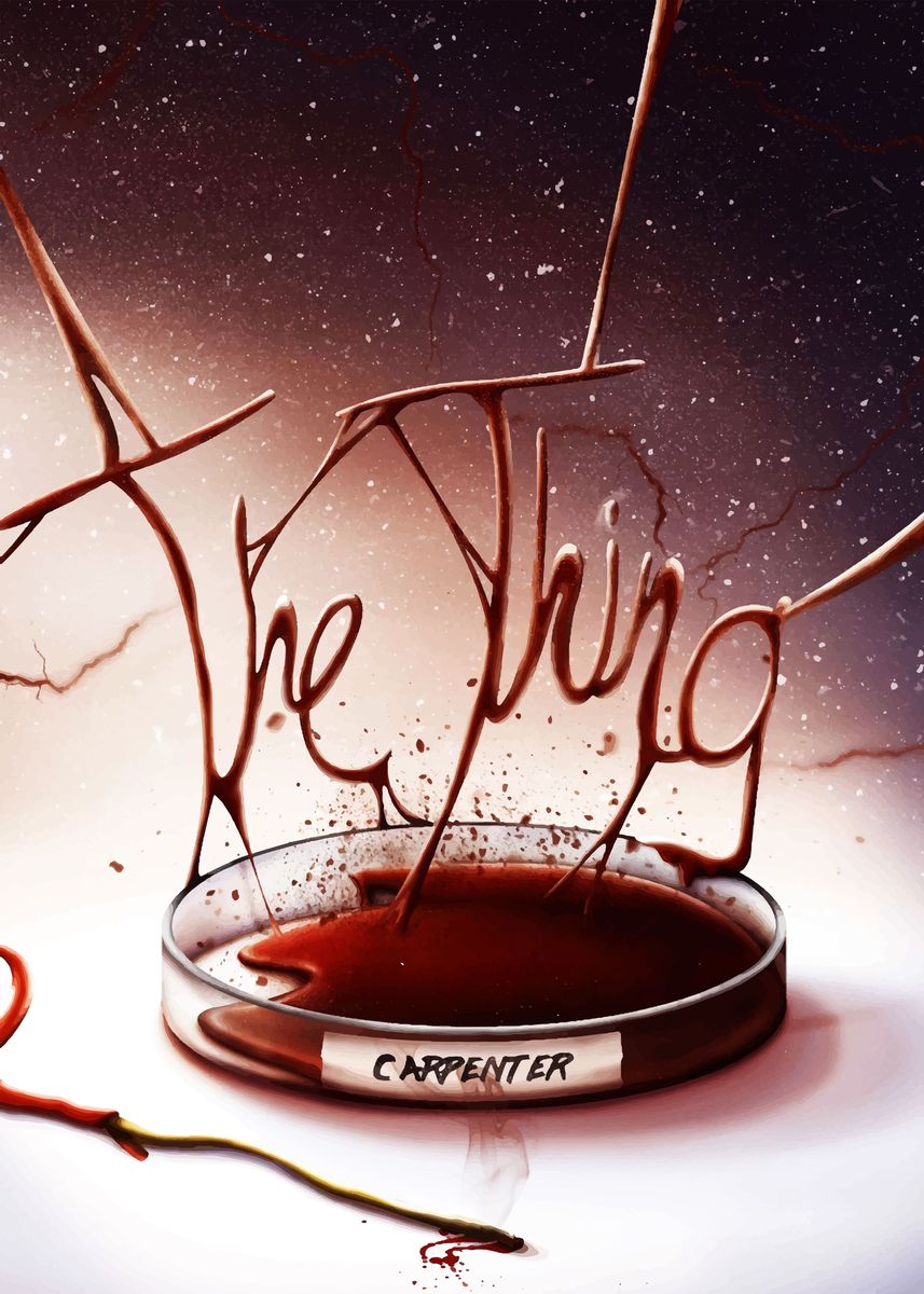 'the things movie' Poster, picture, metal print, paint by haura k ...