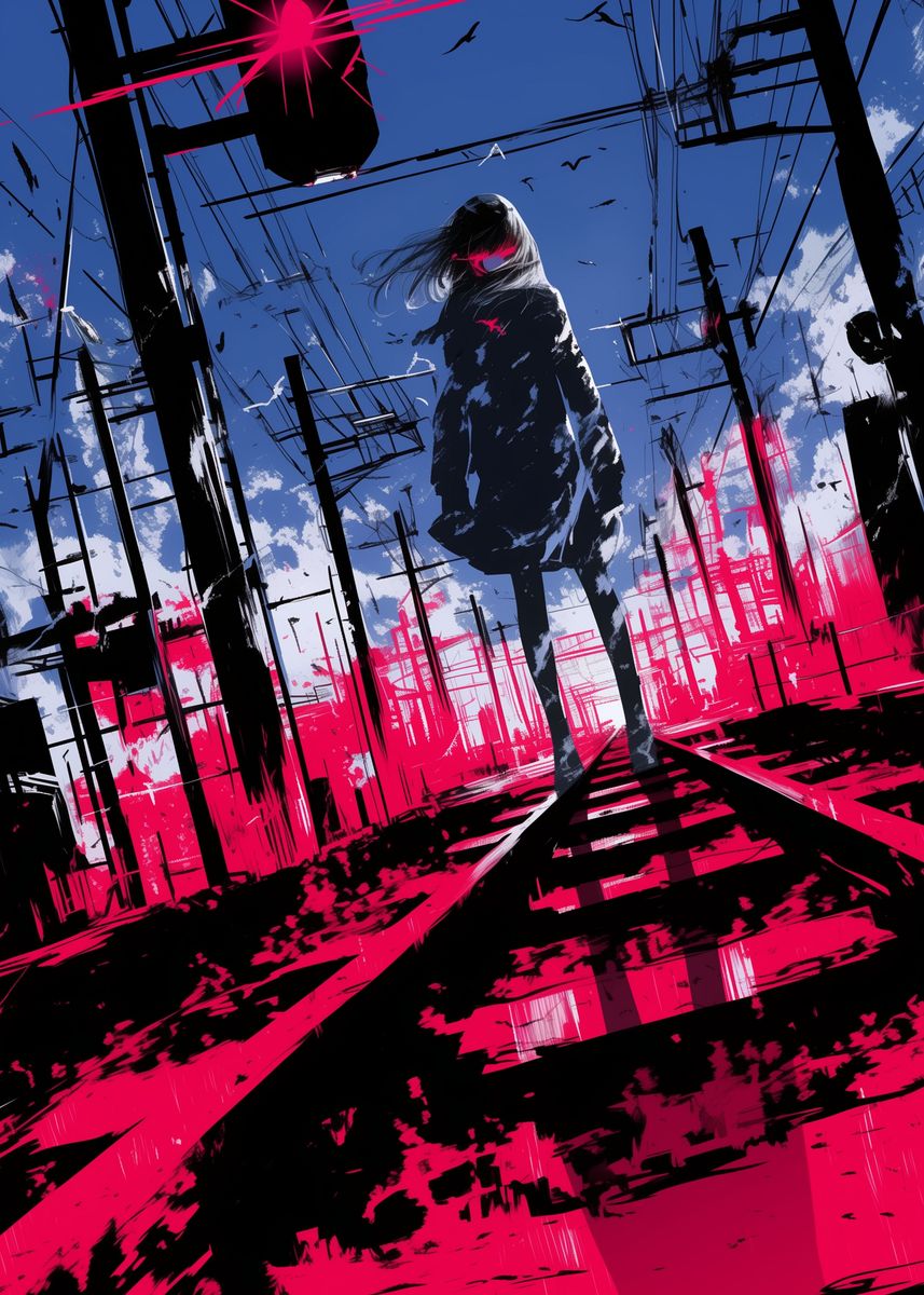 'Abnormal Core' Poster, picture, metal print, paint by Tomorrow Artz ...