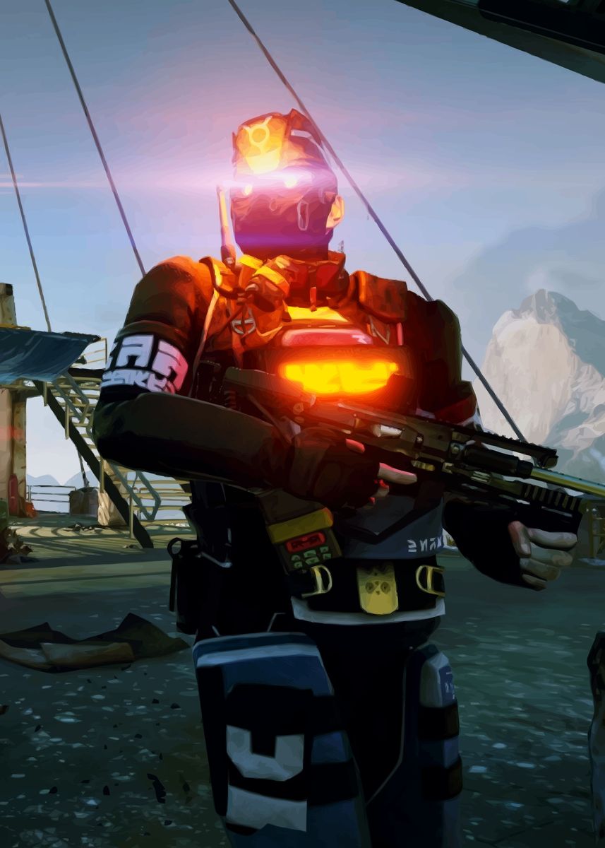 'Killzone Shadow Fall' Poster, picture, metal print, paint by Bruce Lee ...