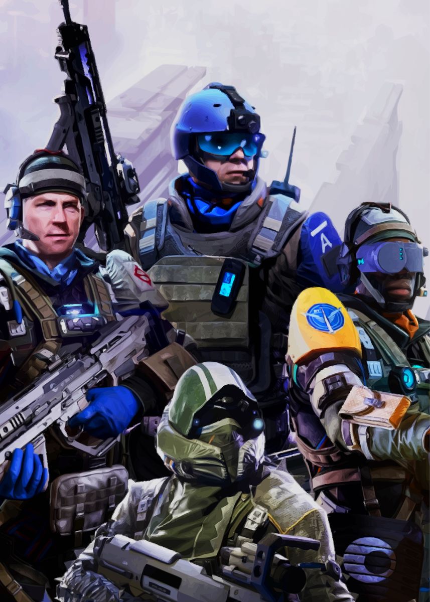 'Killzone Shadow Fall' Poster, picture, metal print, paint by Bruce Lee ...