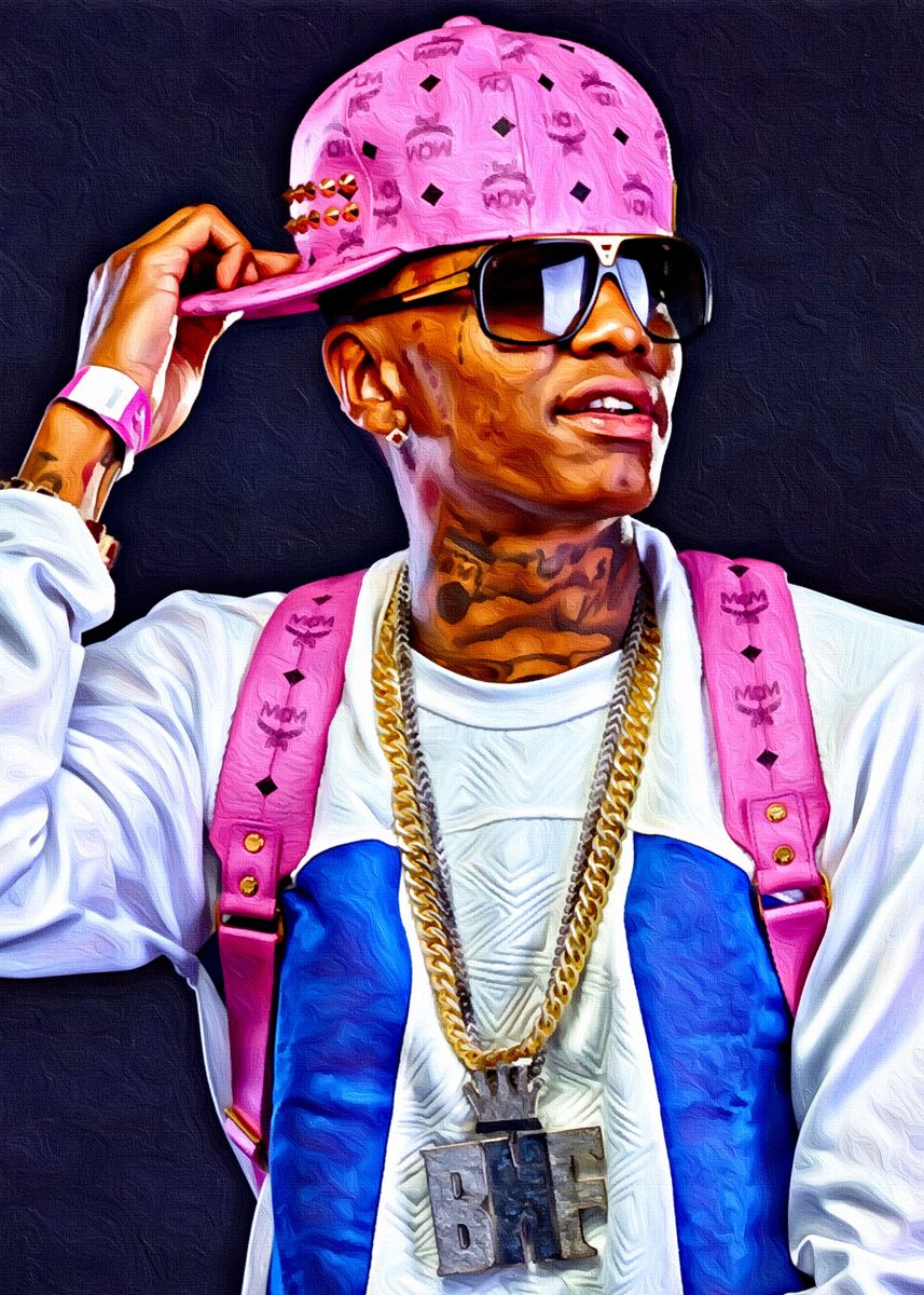 'Soulja Boy painting' Poster, picture, metal print, paint by supergaff ...