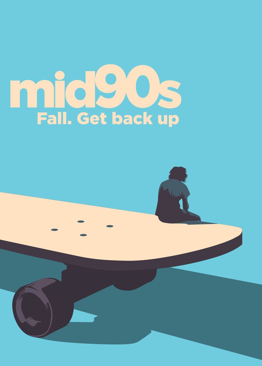 'mid90s' Poster, picture, metal print, paint by geeks holic | Displate