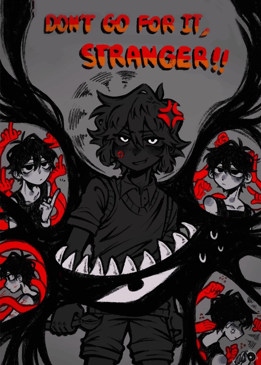 'Omori Night Shade' Poster, picture, metal print, paint by Fire Ant ...