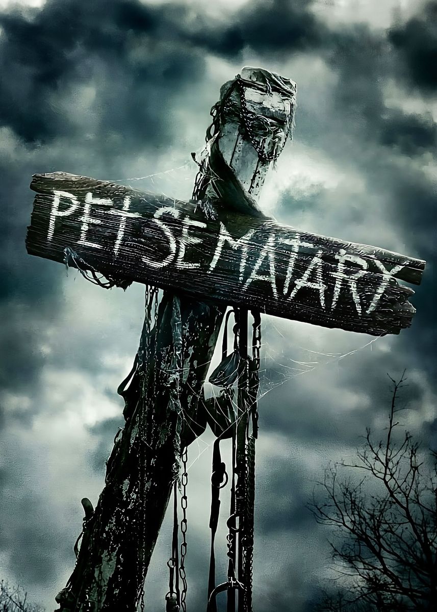 'pet sematary' Poster, picture, metal print, paint by Horror Cars ...