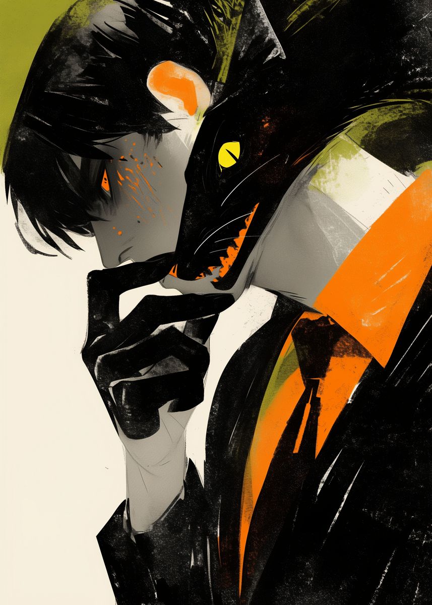 'Abnormal Core' Poster, picture, metal print, paint by Tomorrow Artz ...