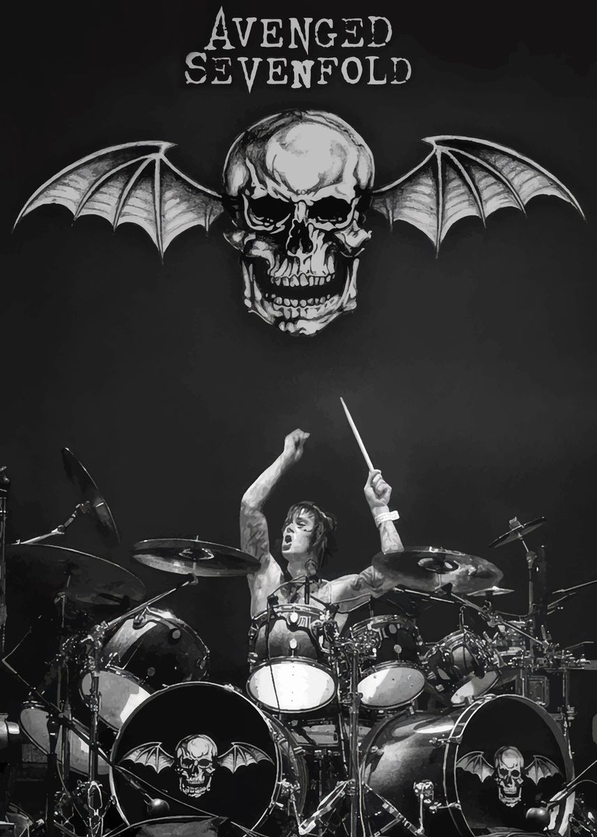 'avenged sevenfold' Poster, picture, metal print, paint by tiong gang ...
