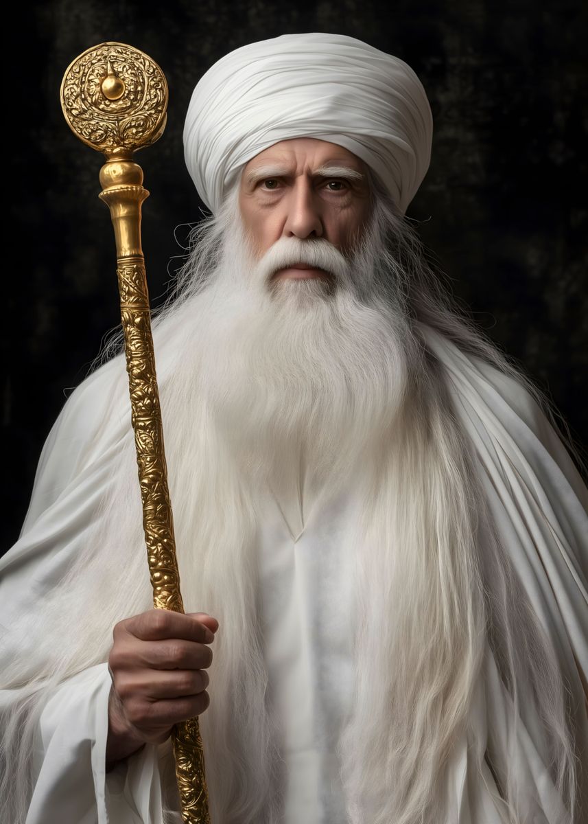 'Zoroaster' Poster, picture, metal print, paint by Vendzi | Displate