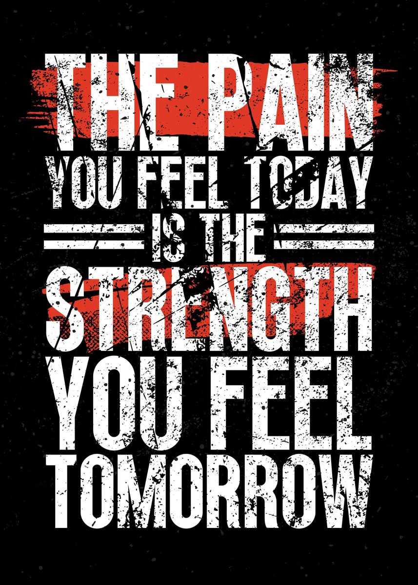 'Strength' Poster, picture, metal print, paint by Nae | Displate