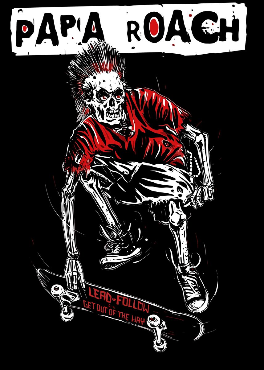 'heavy metal' Poster, picture, metal print, paint by mouna rudo | Displate