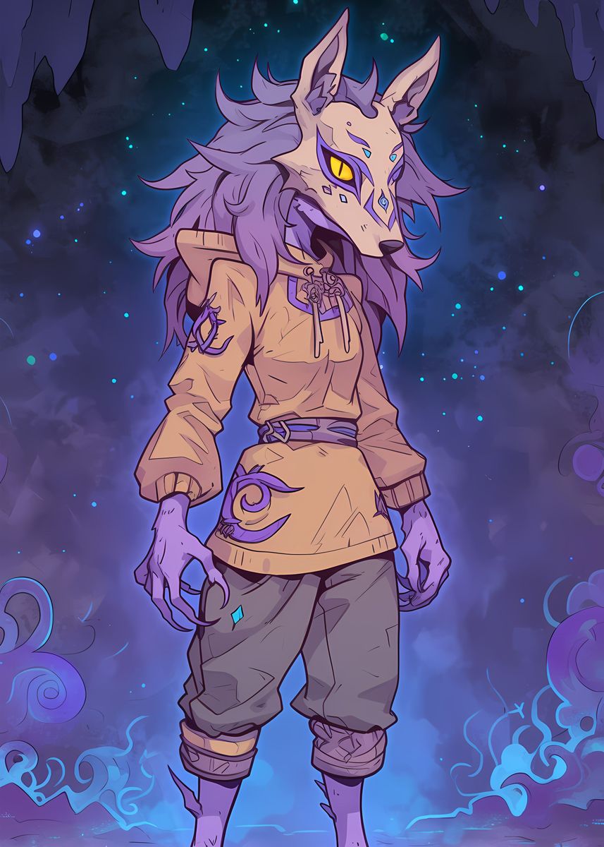 'The Skinwalker' Poster, picture, metal print, paint by Novanity | Displate