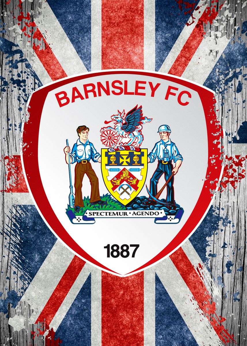 'Barnsley FC' Poster, picture, metal print, paint by bery kan | Displate