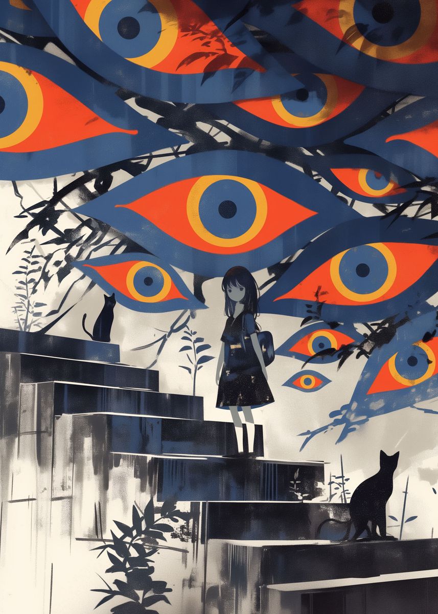 'Abnormal Core' Poster, picture, metal print, paint by Tomorrow Artz ...