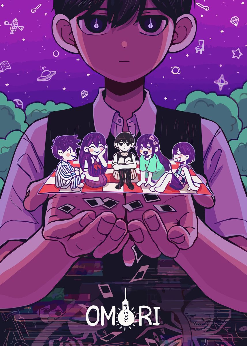 'Omori Game Art' Poster, picture, metal print, paint by Avoudyn | Displate