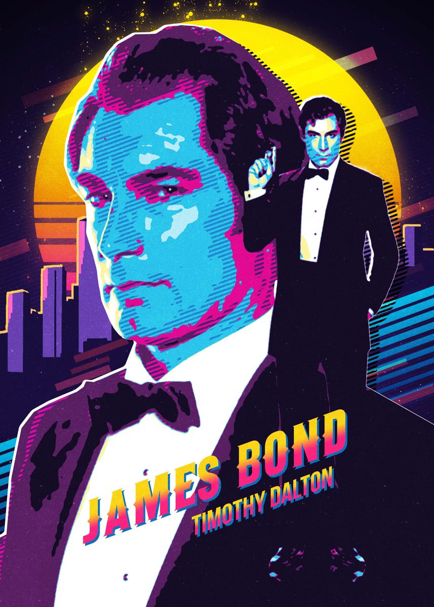 'james bond part 4' Poster, picture, metal print, paint by Aesthetic ...
