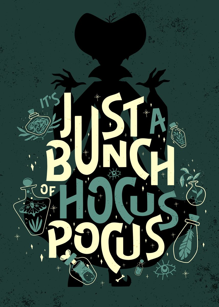 'Winifred Hocus Pocus' Poster, picture, metal print, paint by Disney ...