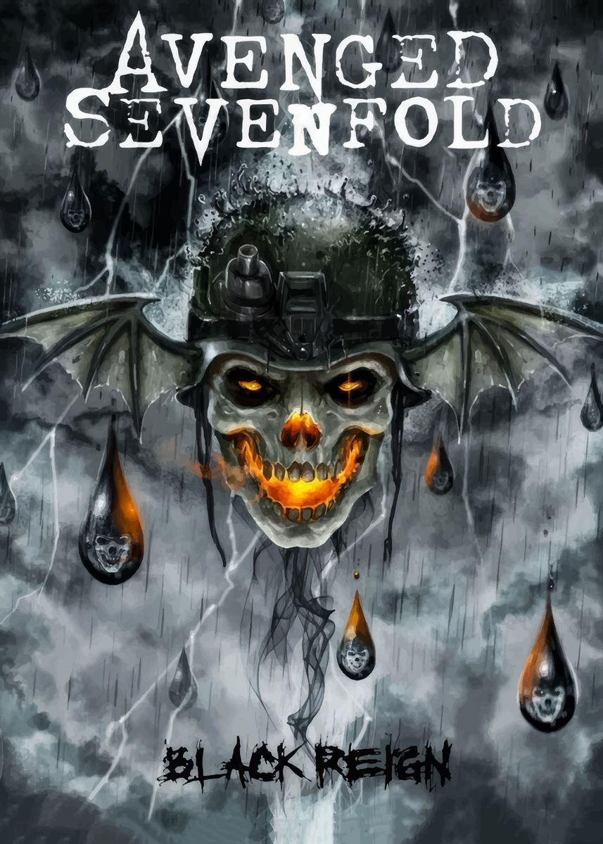 'avenged sevenfold' Poster, picture, metal print, paint by tiong gang ...