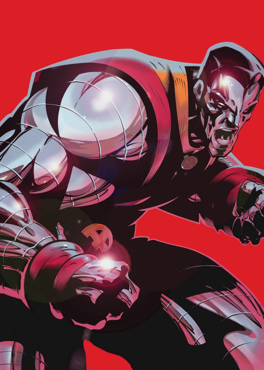 'X-Men Stylized Colossus' Poster, picture, metal print, paint by Marvel ...