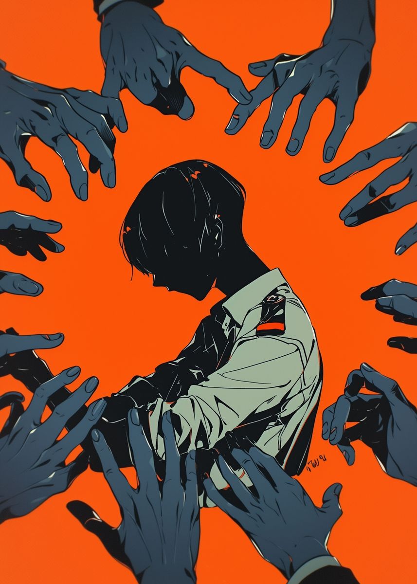 'Abnormal Core' Poster, picture, metal print, paint by Tomorrow Artz ...