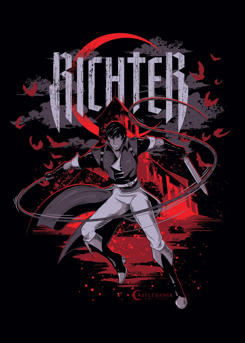 'Richter' Poster, picture, metal print, paint by Castlevania | Displate