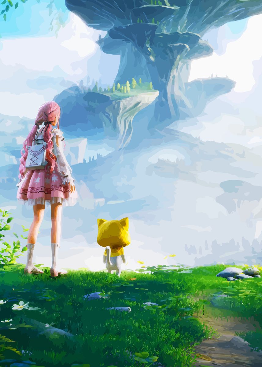 'Infinity Nikki' Poster, picture, metal print, paint by Anime | Displate