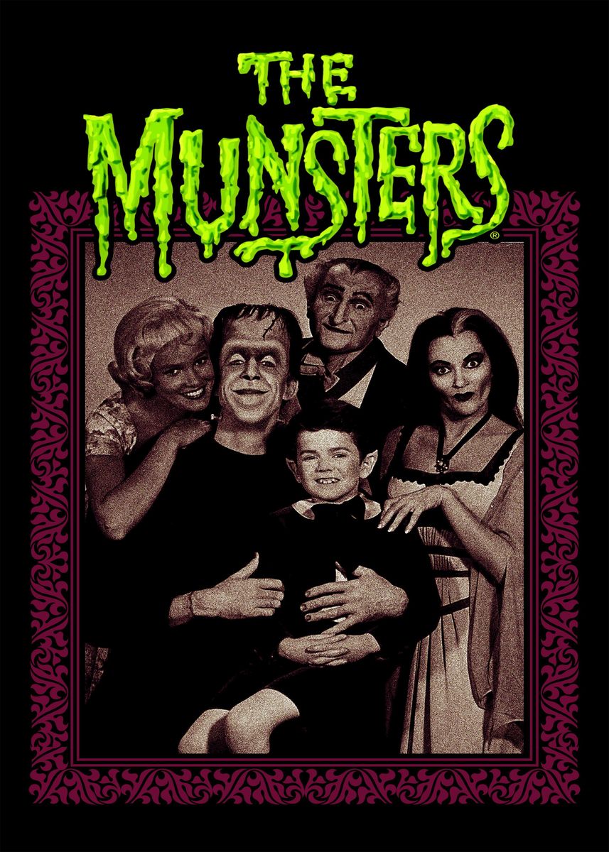 'The Munsters' Poster, picture, metal print, paint by Arif Hidayat ...