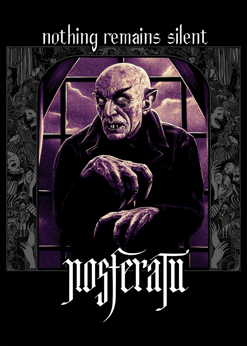 'The Iconic Nosferatu' Poster, picture, metal print, paint by Arif ...