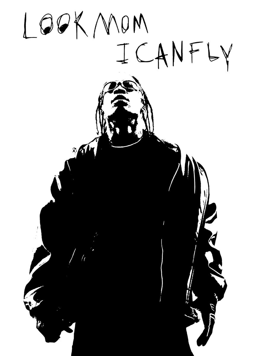 'rappermom' Poster, picture, metal print, paint by Rah Pul | Displate