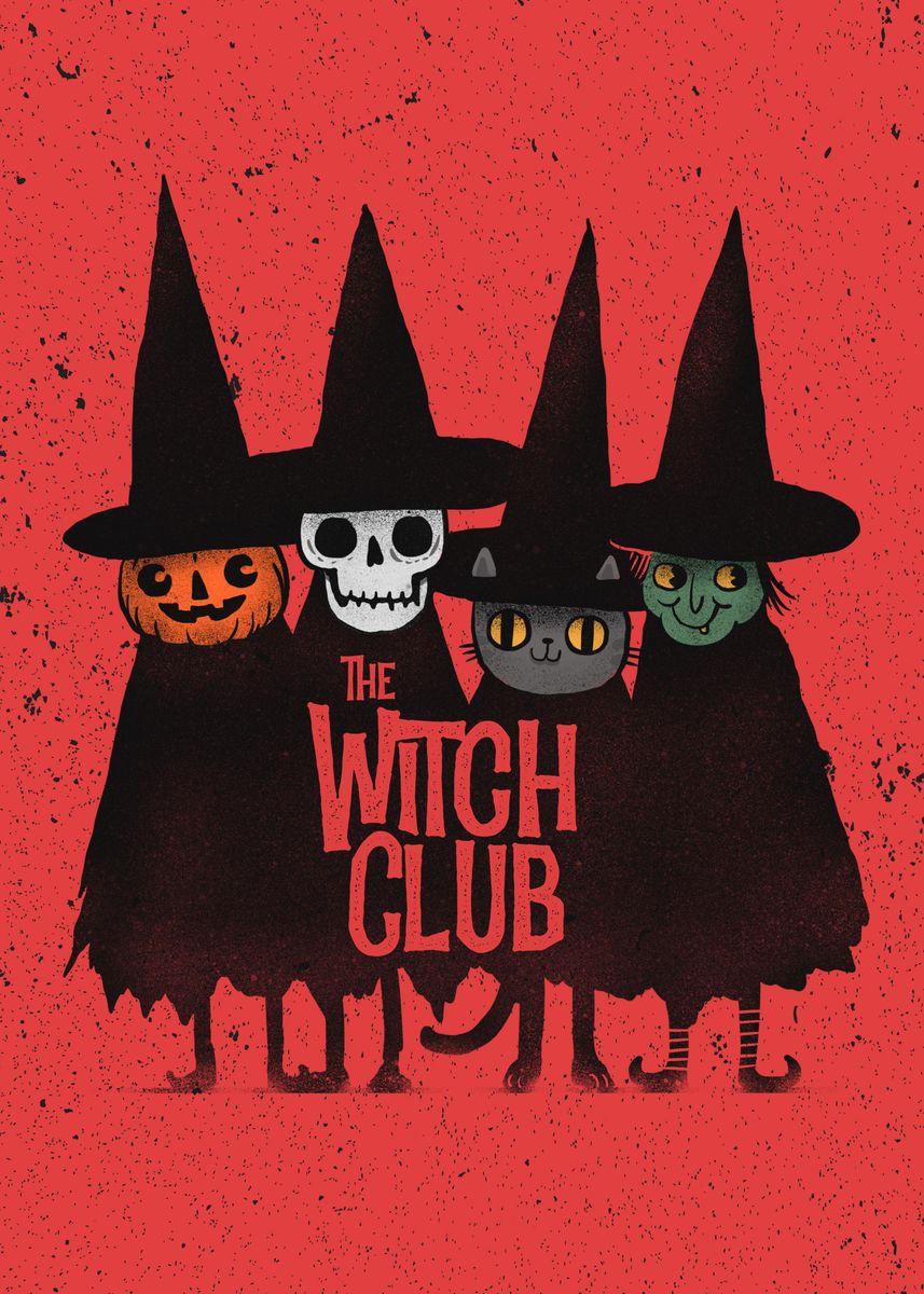 'Witch club' Poster, picture, metal print, paint by Pepe Rodriguez ...