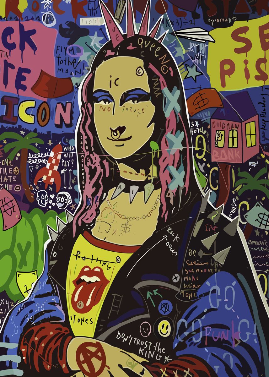 'heavy metal' Poster, picture, metal print, paint by mouna rudo | Displate