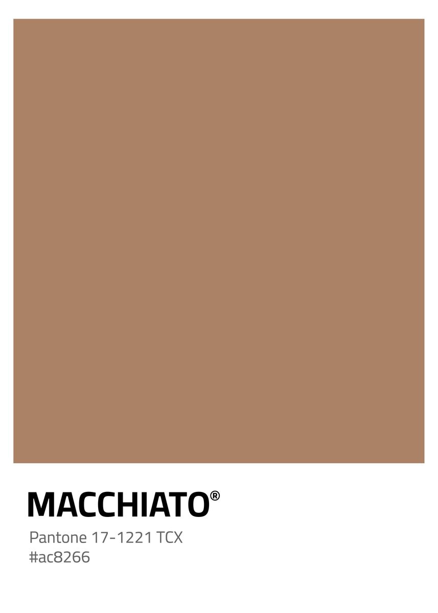 'Pantone Macchiato' Poster, picture, metal print, paint by WallArt ...