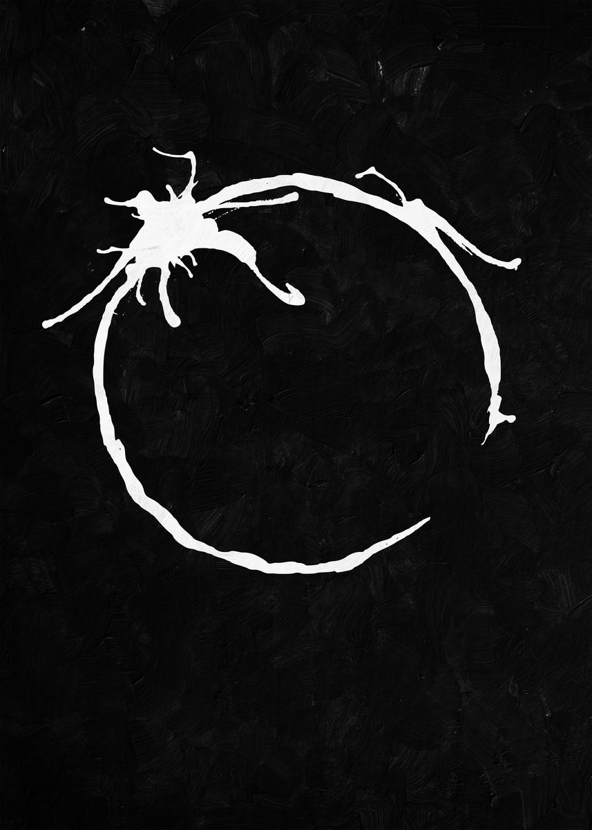 'Arrival Symbol for Human' Poster, picture, metal print, paint by ...