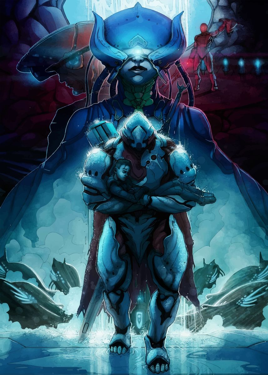 'warframe' Poster, picture, metal print, paint by pados arto | Displate