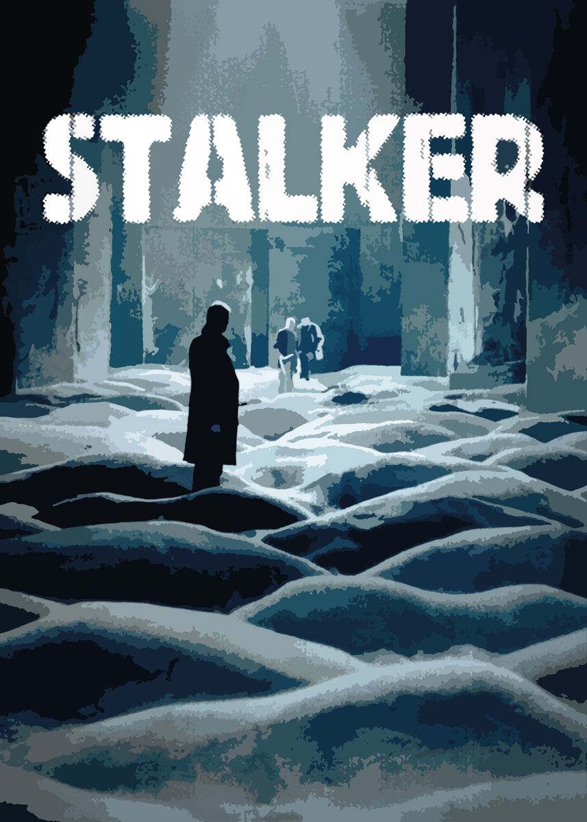 'Stalker' Poster, picture, metal print, paint by Adney | Displate