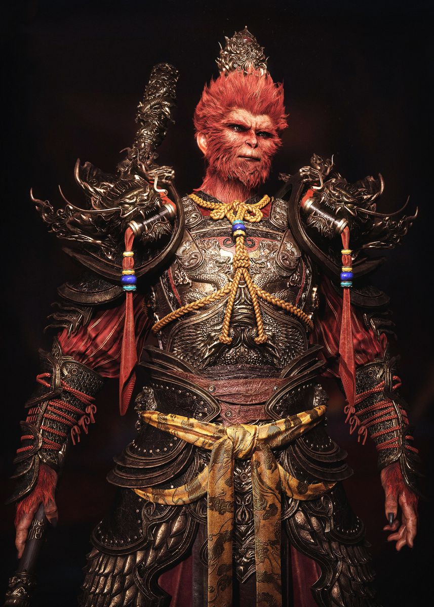 'Monkey King Armor' Poster, picture, metal print, paint by Celia ...