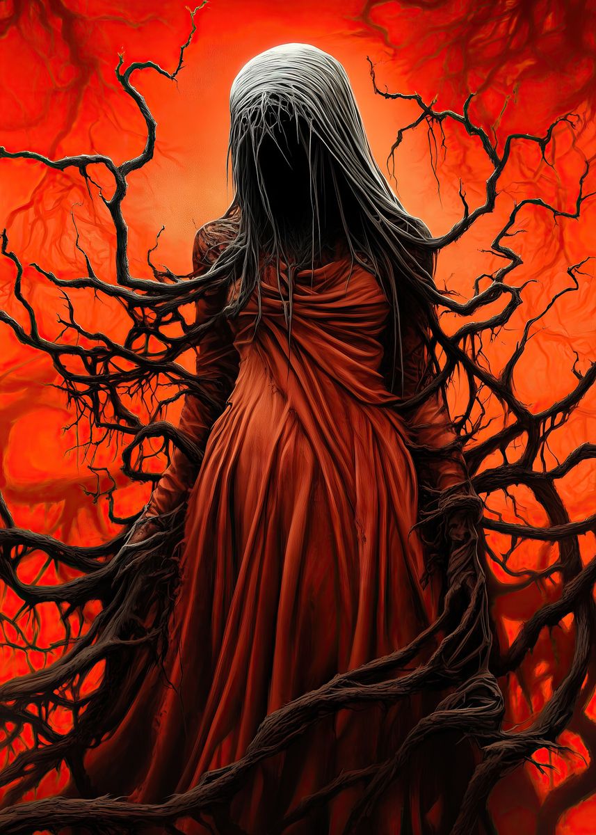 'Demonic Entity' Poster, picture, metal print, paint by GLITCHED ART ...