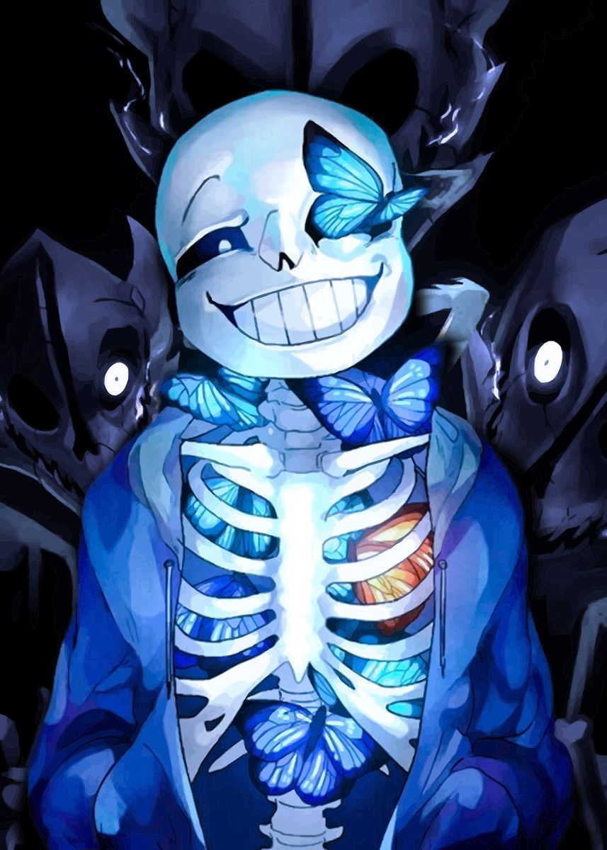 'Smile Undertale ' Poster, picture, metal print, paint by Bangun ...