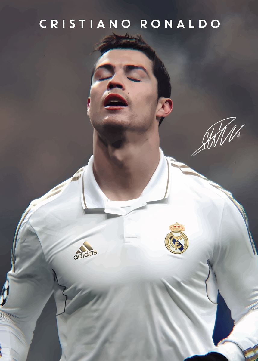 'cristiano ronaldo' Poster, picture, metal print, paint by Alex Romiro ...