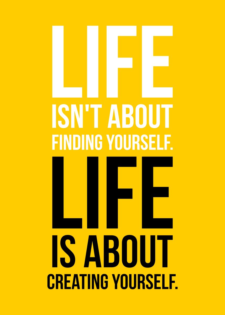 'Life Motivation' Poster, picture, metal print, paint by NuMaNi Art ...