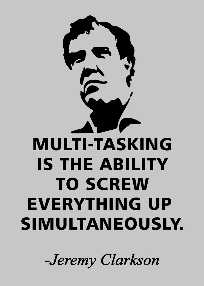 'Jeremy Clarkson Quotes' Poster, picture, metal print, paint by ...