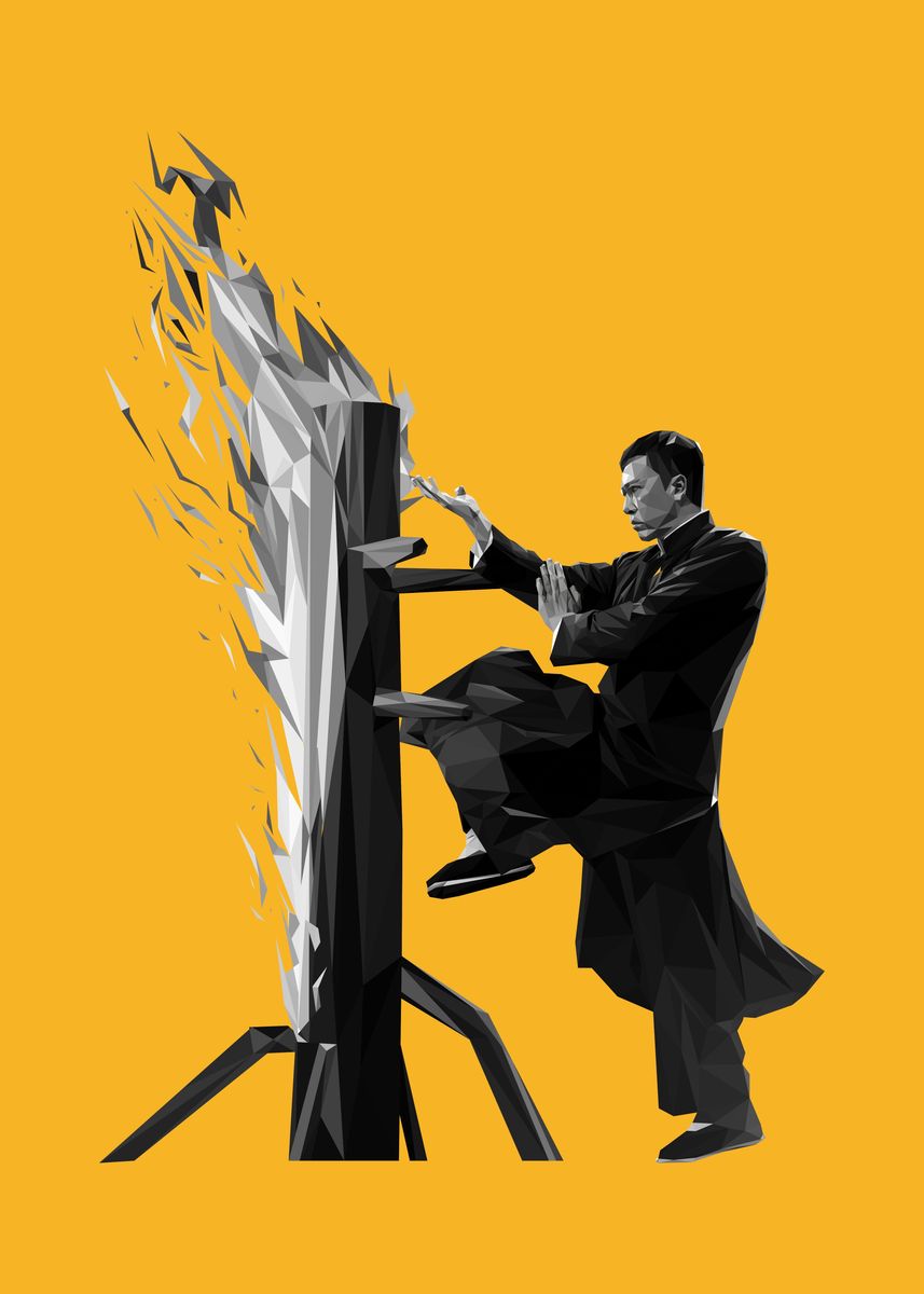 'ip man ' Poster, picture, metal print, paint by Aesthetic Metal Prints ...