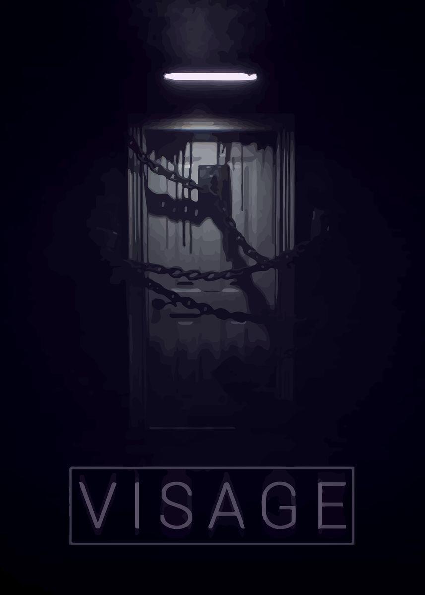 'Visage Game Poster' Poster, picture, metal print, paint by MJ Mahadva ...