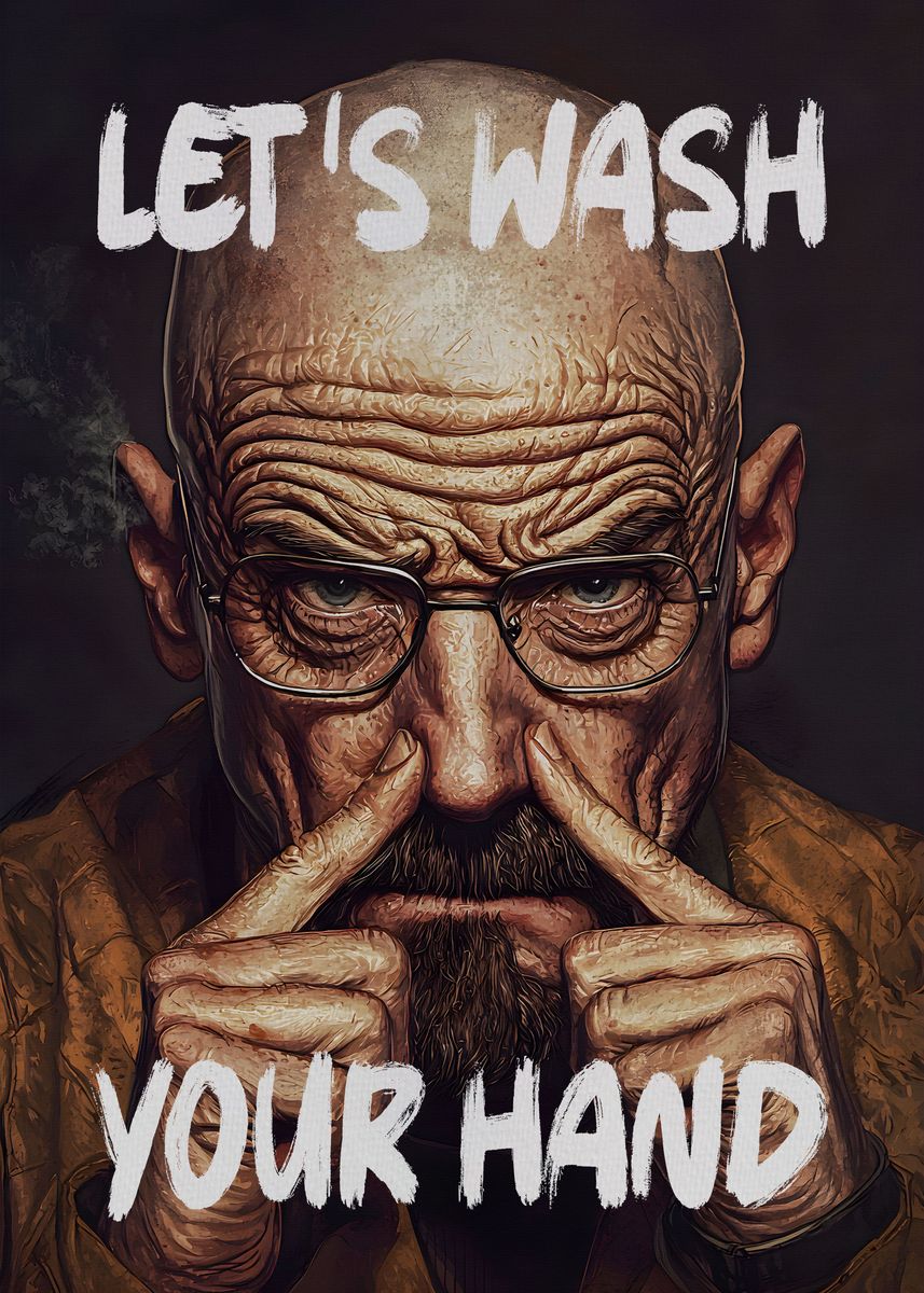 'Lets Wash Your Hand' Poster, picture, metal print, paint by minh ha ...