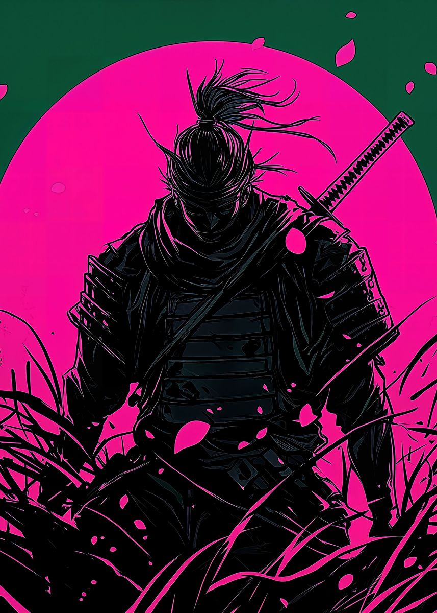 'Samurai Warrior Art' Poster, picture, metal print, paint by Void ...