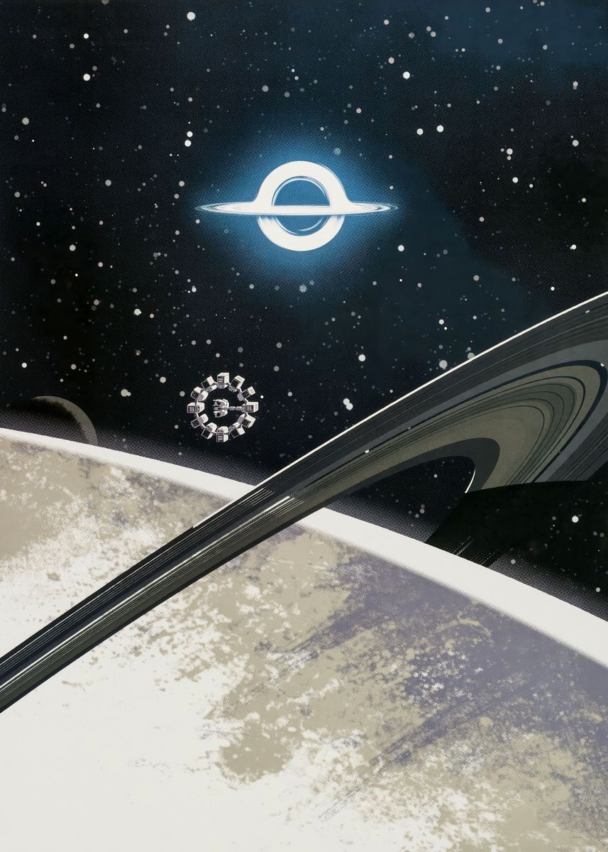 'Interstellar Space' Poster, picture, metal print, paint by Funny One ...