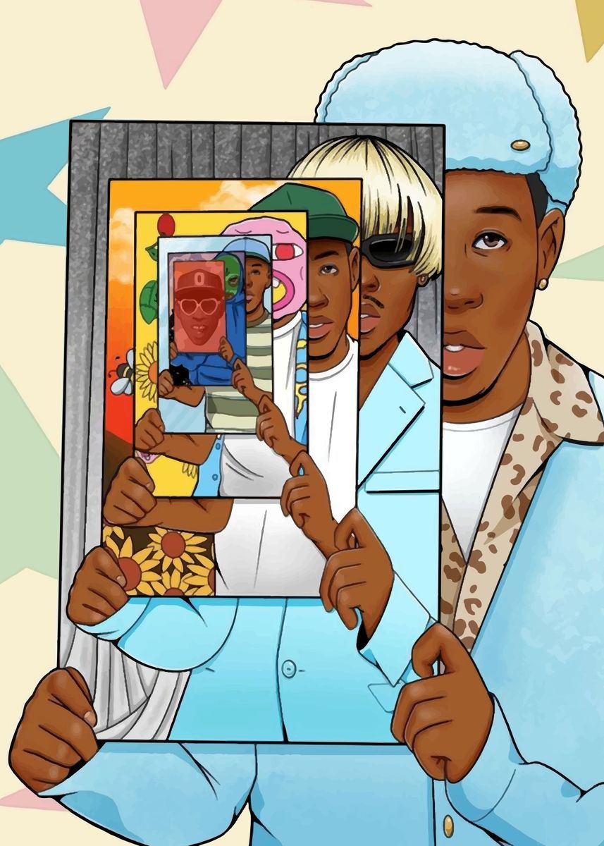 'Tyler Igor ' Poster, picture, metal print, paint by ABADI JAYYA | Displate